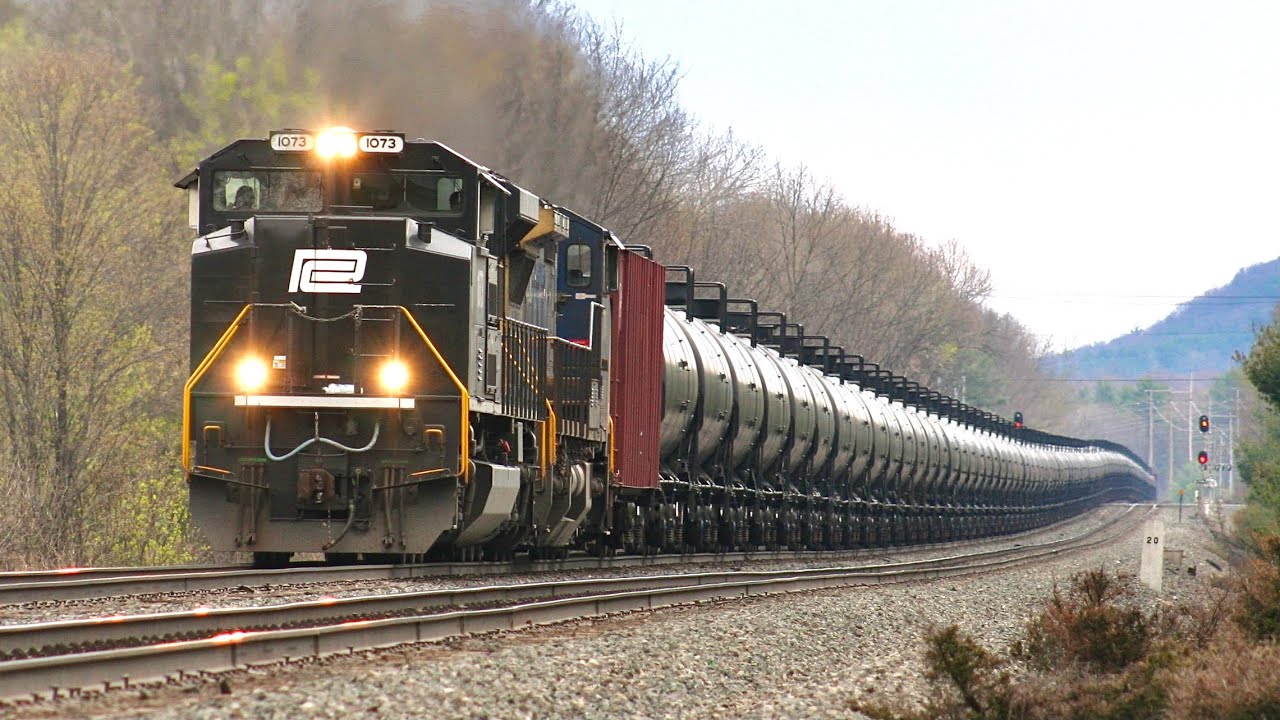 K-Trains on the Selkirk Branch Part 1 - Spring 2014 - YouTube
