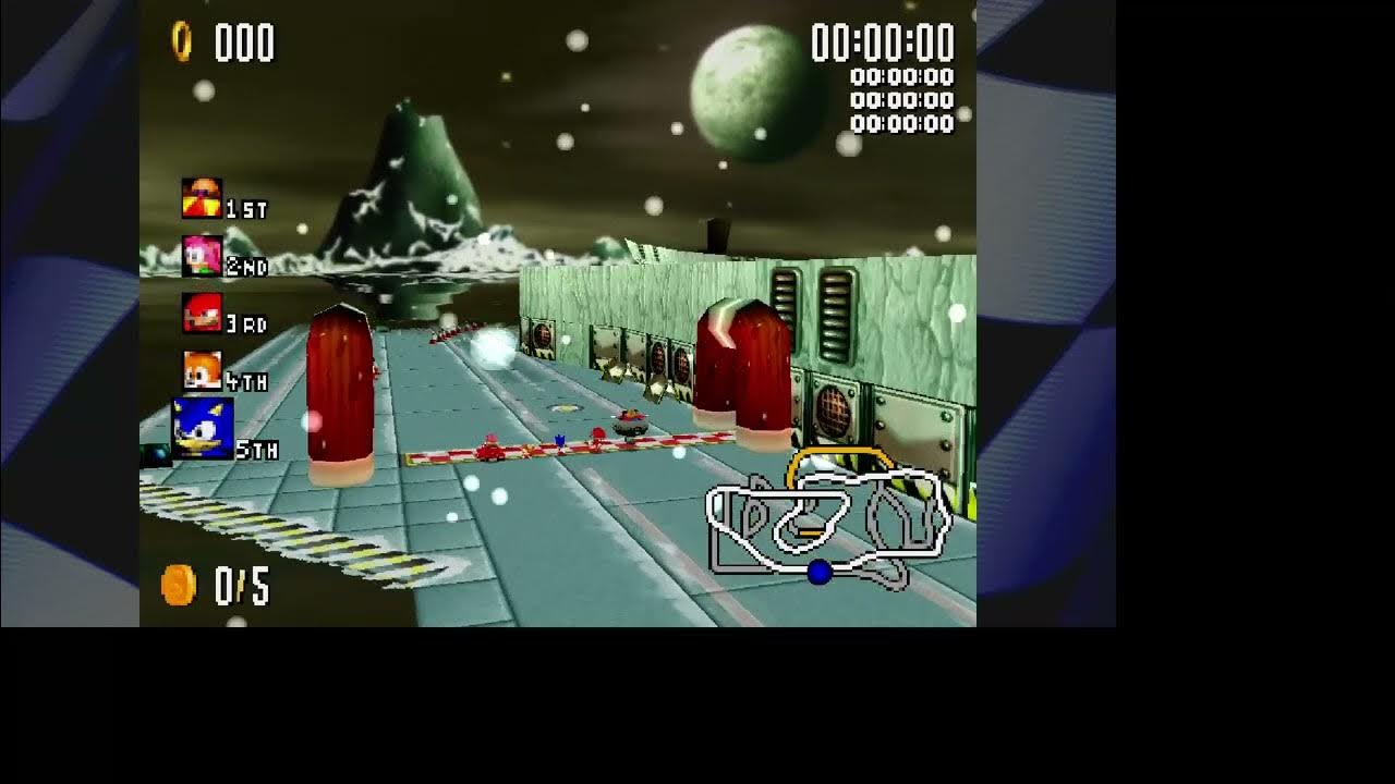 sonic r speedrun 9.50 sec - YouTube