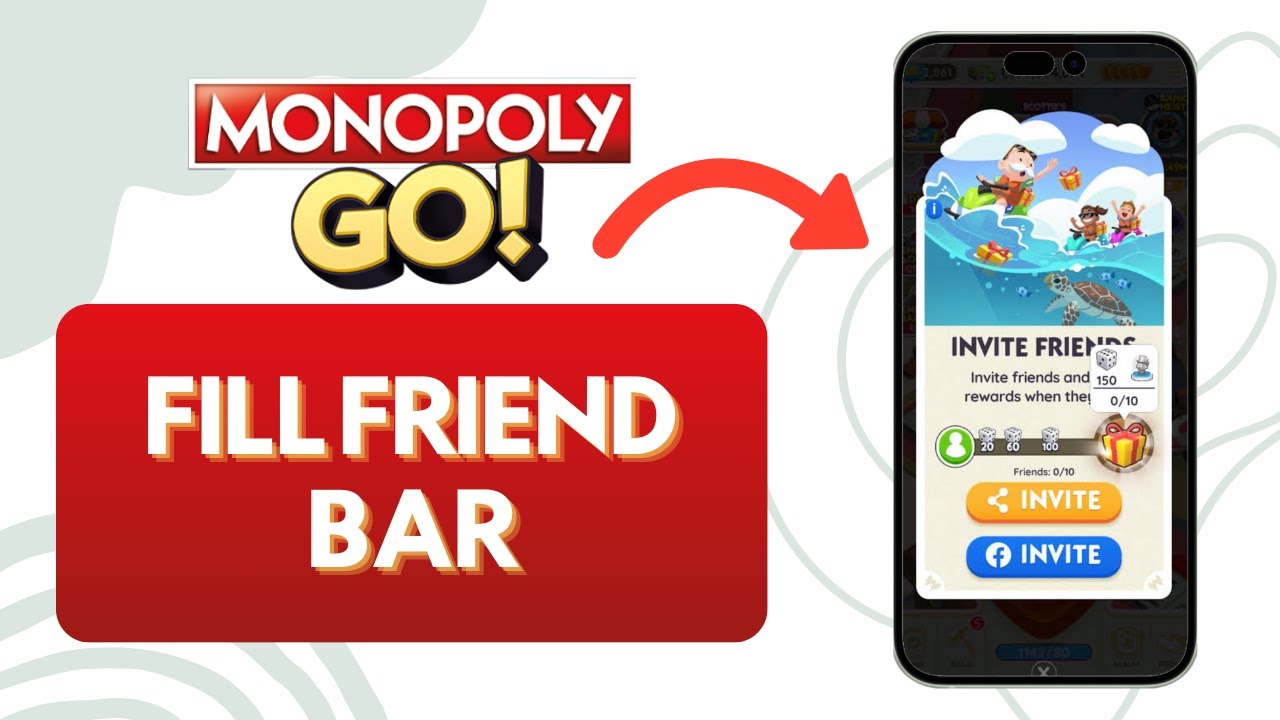 How To Fill Friend Bar in Monopoly GO (Full Guide) - YouTube