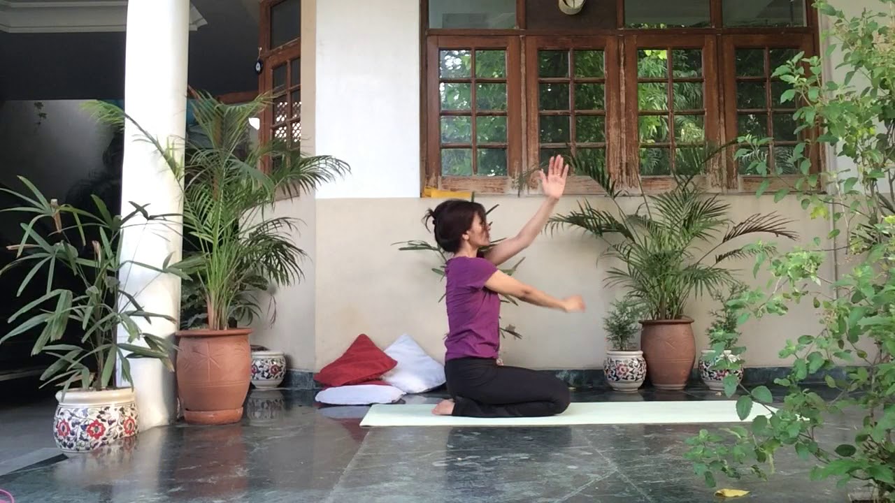 Yoga for inner peace, a stress relieving sequence....20 basic asanas ...