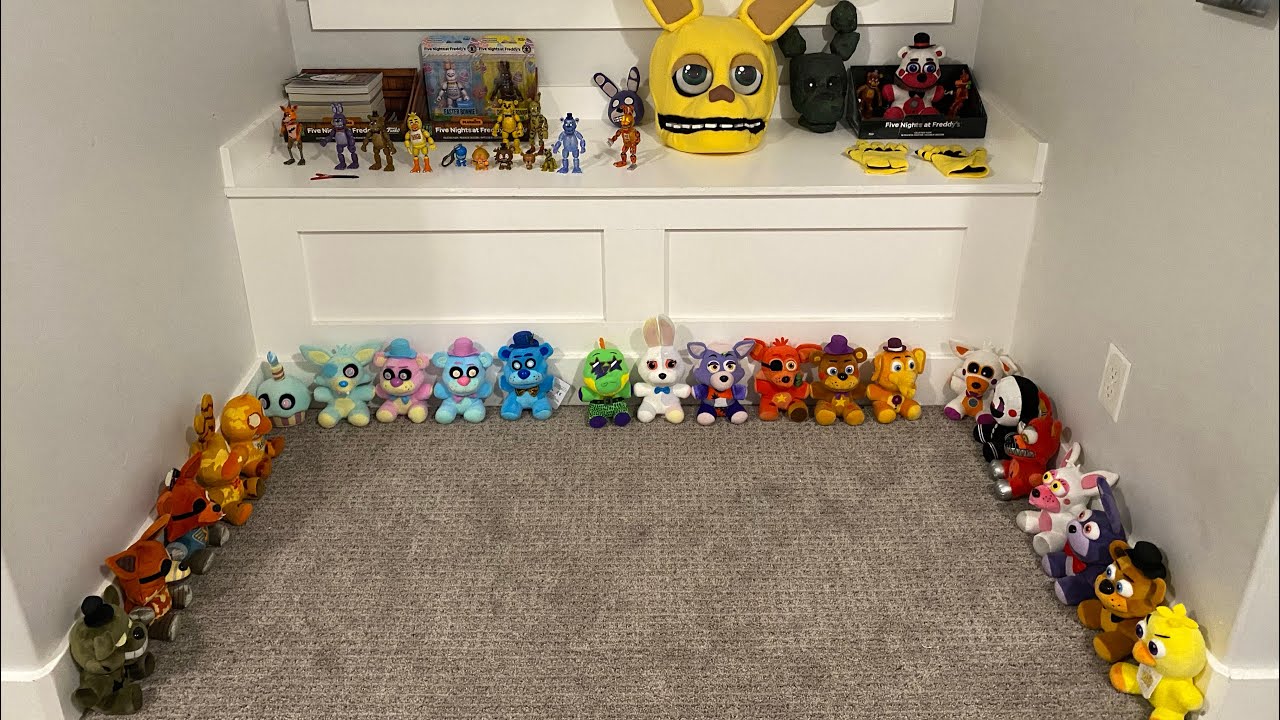 Entire Fnaf merch collection - YouTube