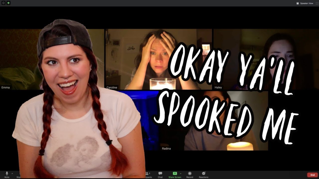 Host (2020) ZOOM HORROR MOVIE EXCUSE ME?? - YouTube