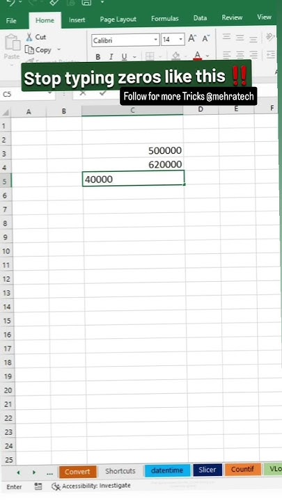 Microsoft Excel Tips and Tricks #exceltips #excelexpert #exceltricks #computer #tranding # ...