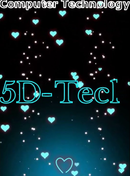 5D Tech Logo Intro - YouTube