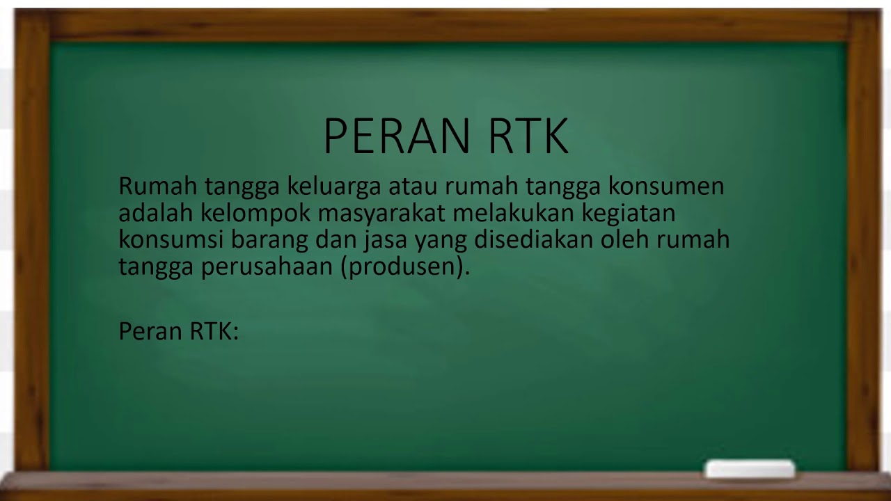 Pelaku ekonomi dan peran RTK (Pertemuan 2) IPS kelas 8 Semester 2 - YouTube