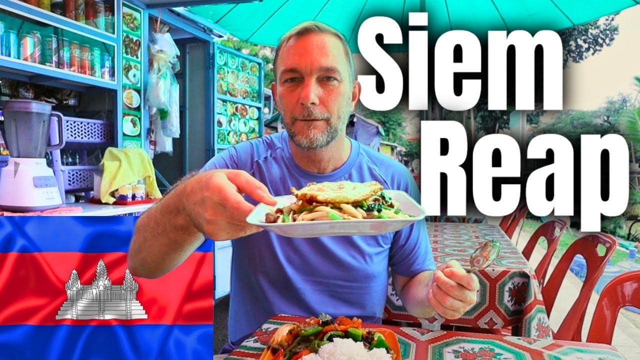 PHNOM PENH to SIEM REAP: QUICK EATS - YouTube