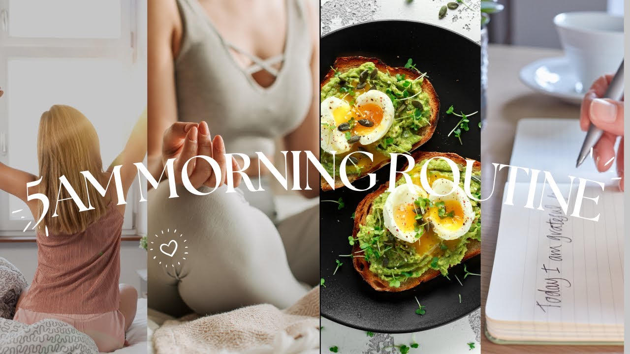THE MORNING ROUTINE THAT CHANGED MY LIFE | easy tips to form healthy ...
