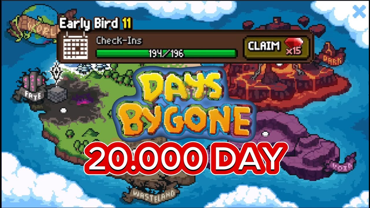 DAYS BYGONE: 20.000 DAY - 6 Months - YouTube