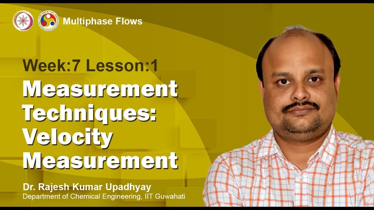 Lecture 17: Measurement Techniques: Velocity Measurement - YouTube