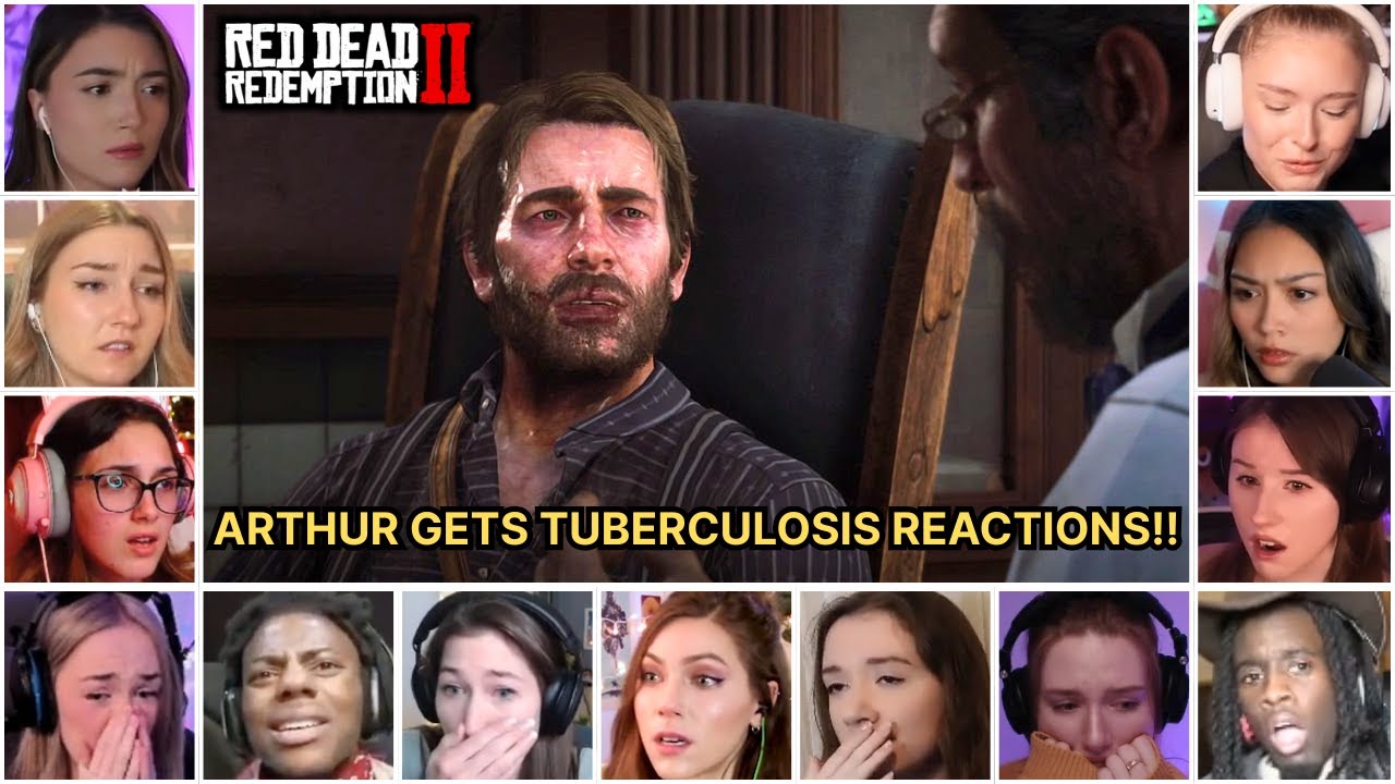 Arthur Morgan Gets Tuberculosis Reaction Mashup - RDR2 - Rockstar Games ...