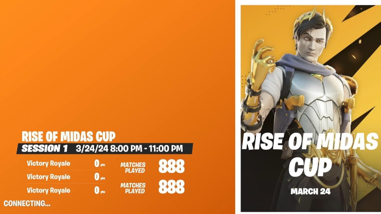 Fortnite Rise of Midas Cup - YouTube