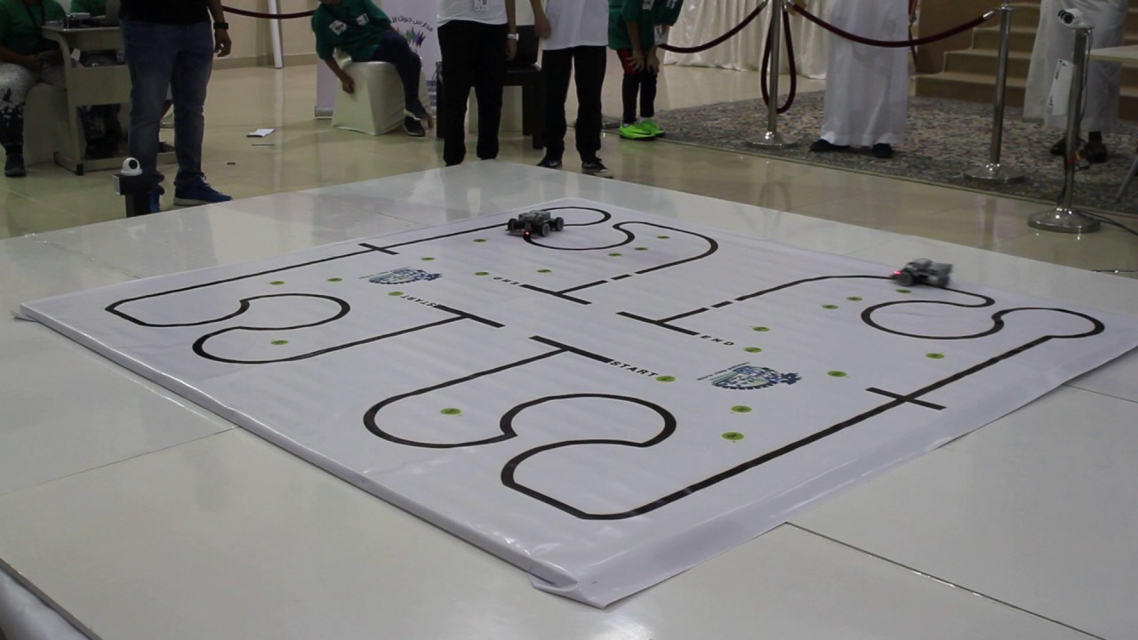 Line tracking Competition SEMI FINALS - YouTube