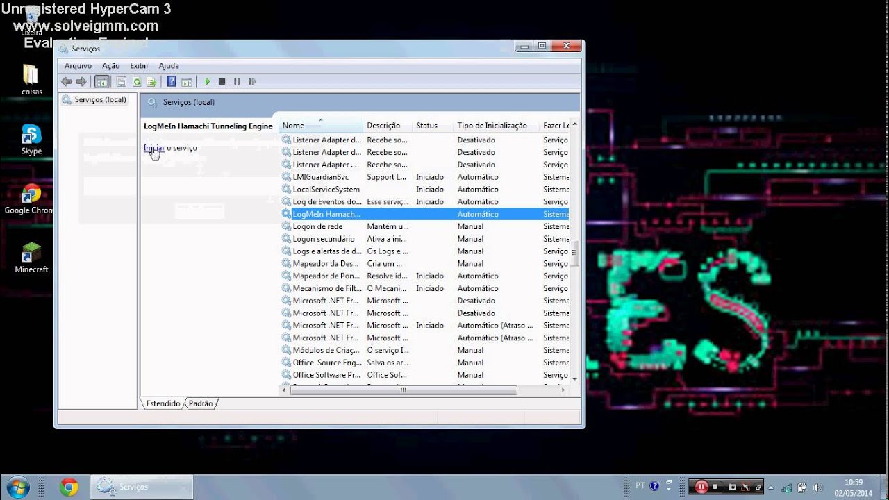 TuTorial de como arrumar o erro do hamachi - YouTube