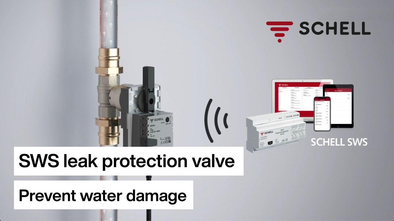 Function SCHELL SWS leak protection valve (EN) - YouTube