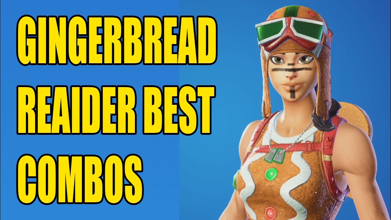 BEST COMBOS for GINGERBREAD RAIDER Skin in Fortnite - YouTube