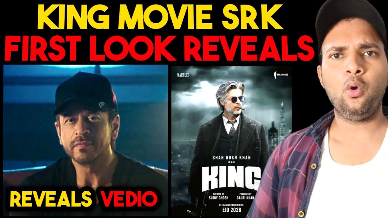 Shahrukh Khan King Movie First Look Reveals | King Movie Shooting ...