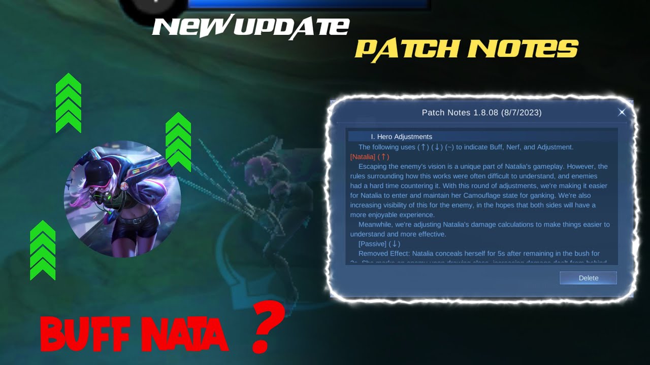 Patch Note Review by Edward - YouTube