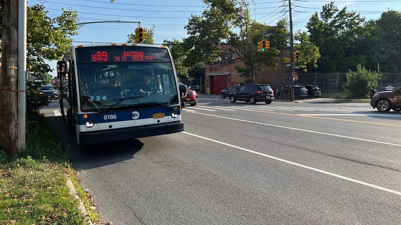 MTA: On Board 2015 Novabus LFS #8186 On The S89 Limited Bus To Bayonne ...