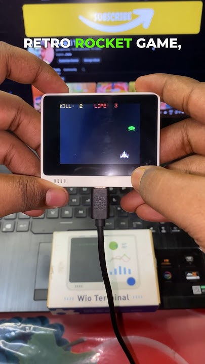 Retro Rocket Game of Old Nokia Phones in WIO Terminal like Raspberry Pi #shorts #gadgets #tech ...