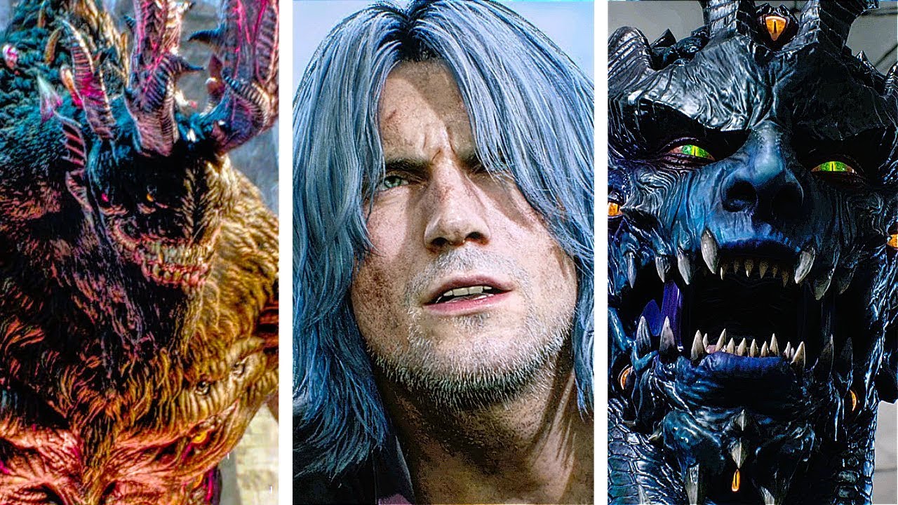 DEVIL MAY CRY 5 All Bosses / Boss Fights - YouTube