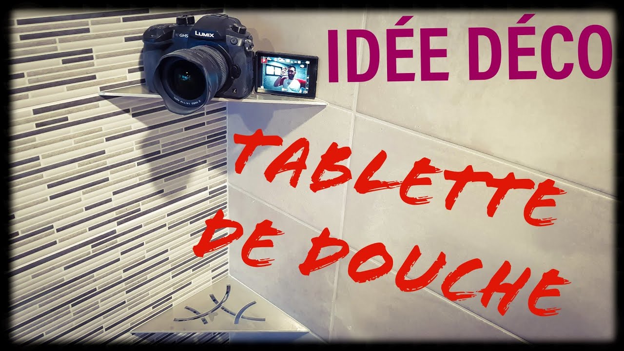 Comment poser des tablettes dans faïence sdb ! - YouTube