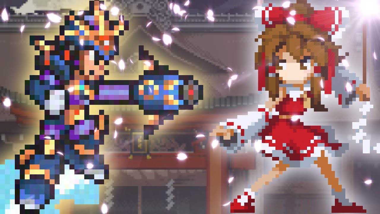 TOUHOU x MEGAMAN X || Maiden's Capriccio ~ Dream Battle (Megaman X ...