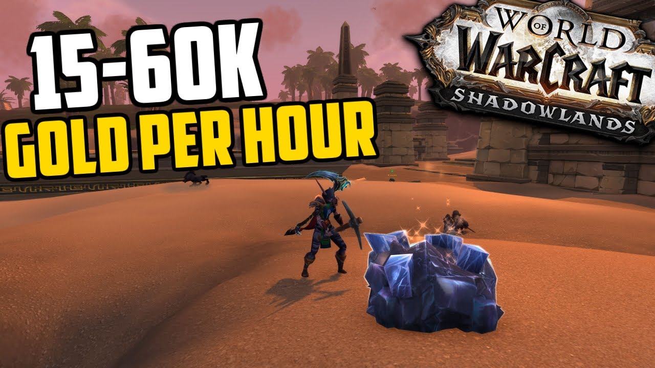 15-60k Gold Per Hour from A Mining Goldfarm - Elementium Farming in ...