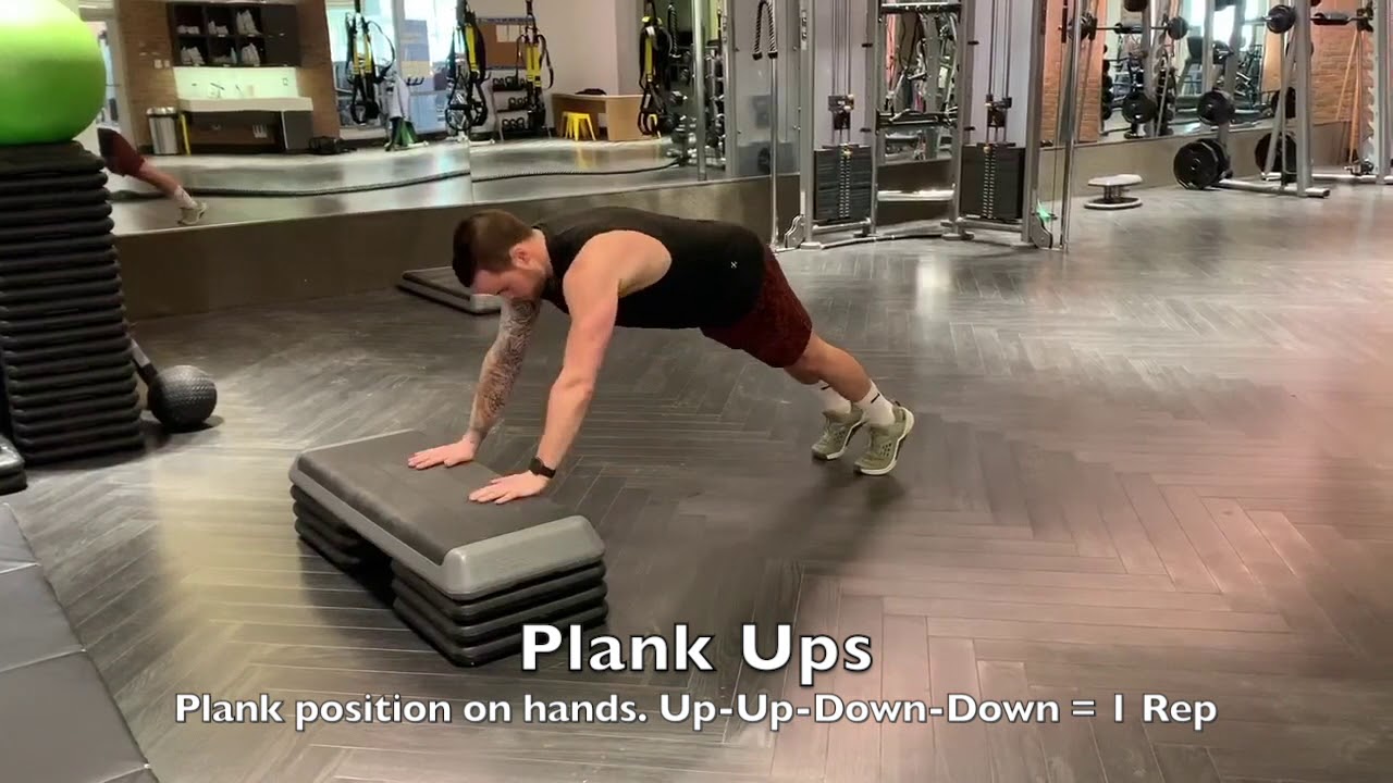 Plank Ups - YouTube