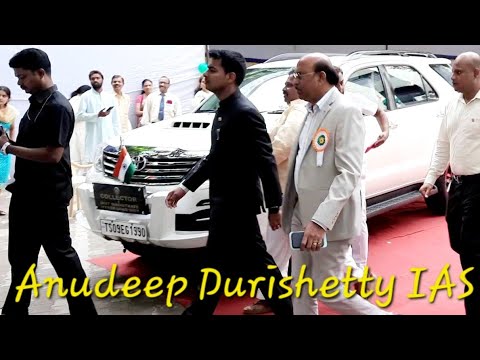 UPSC AIR-1 2017, Anudeep Durishetty IAS, Collector and DM of Hyderabad ...