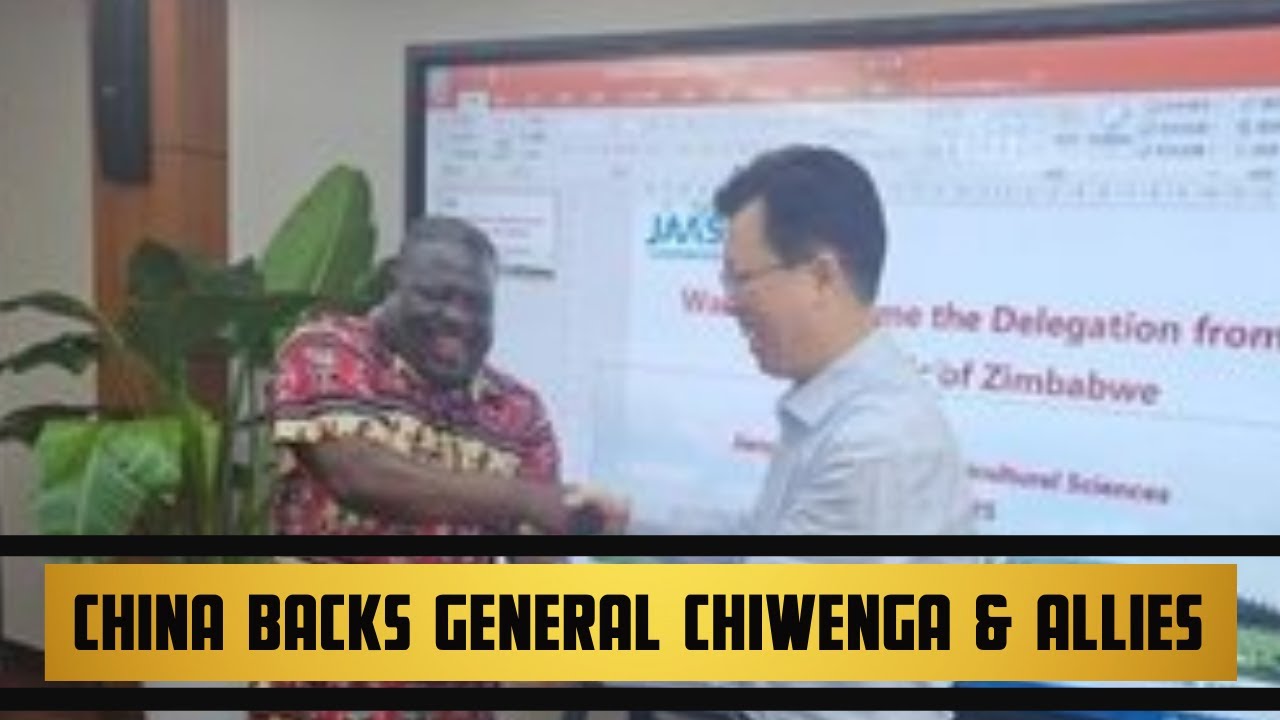 CHINA BACKS GENERAL CHIWENGA, RTD GEN RUGEJE INVITED TO CHINA - YouTube