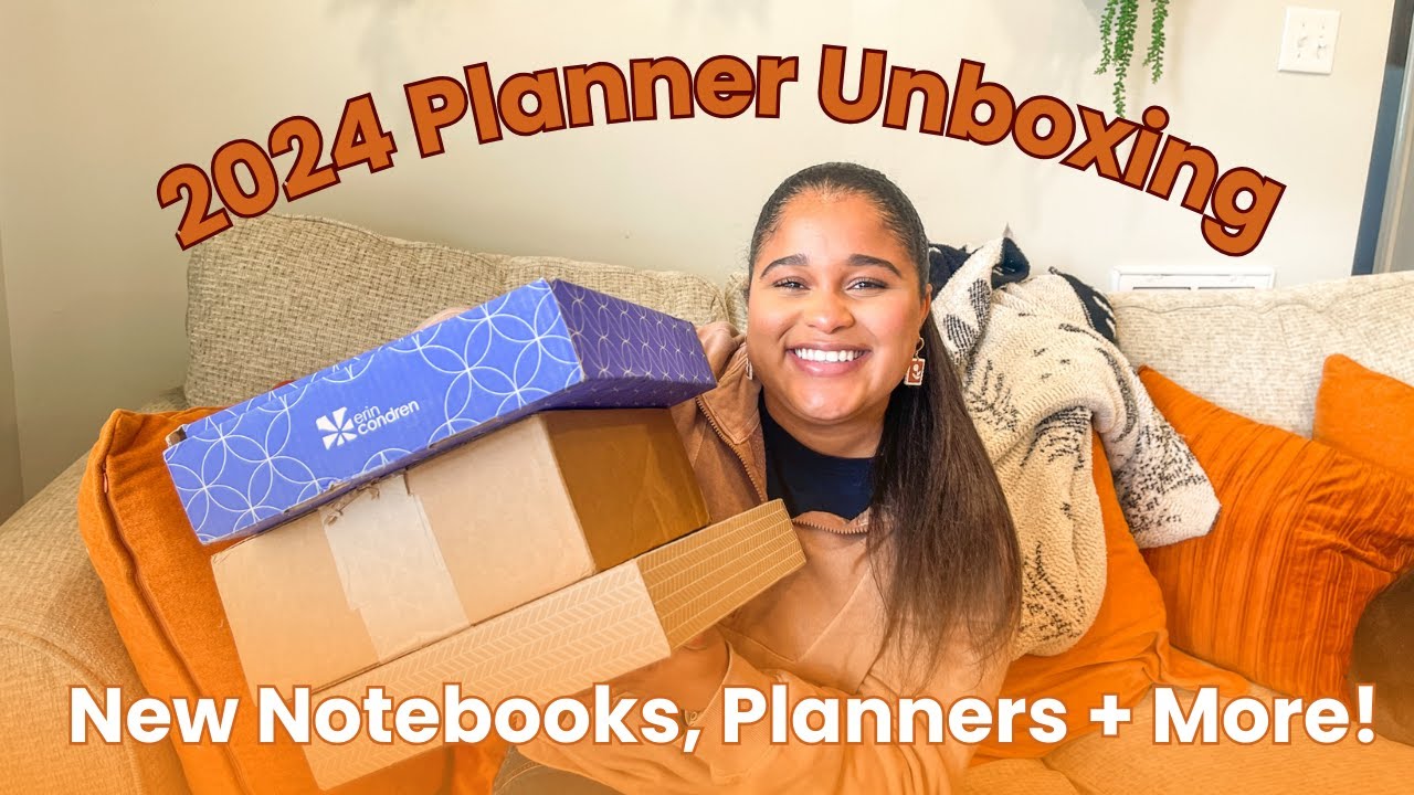 2024 Planner Choice Unveiled 👀 | Unboxing New Planner, Notebooks, and ...