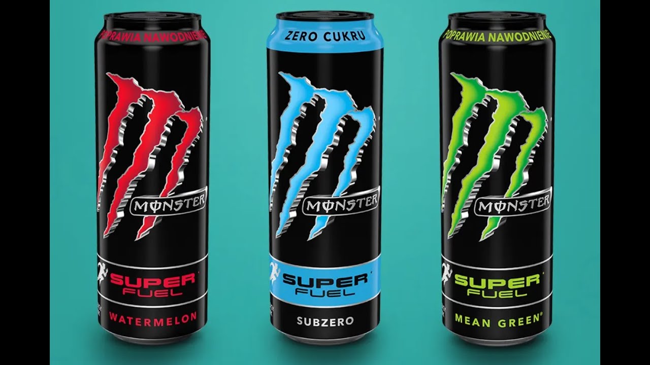 Monster Super Fuel, Mean Green og Watermelon - YouTube