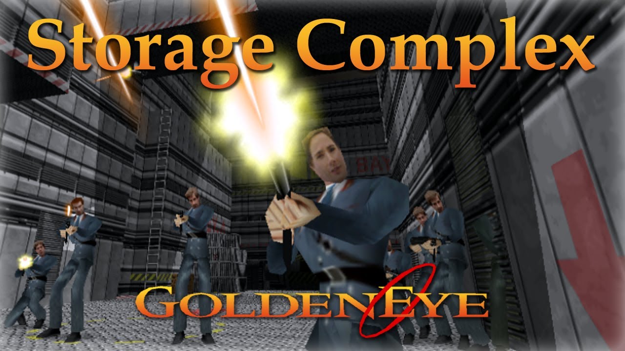 GoldenEye 007 N64 Custom Level - Storage Complex - YouTube