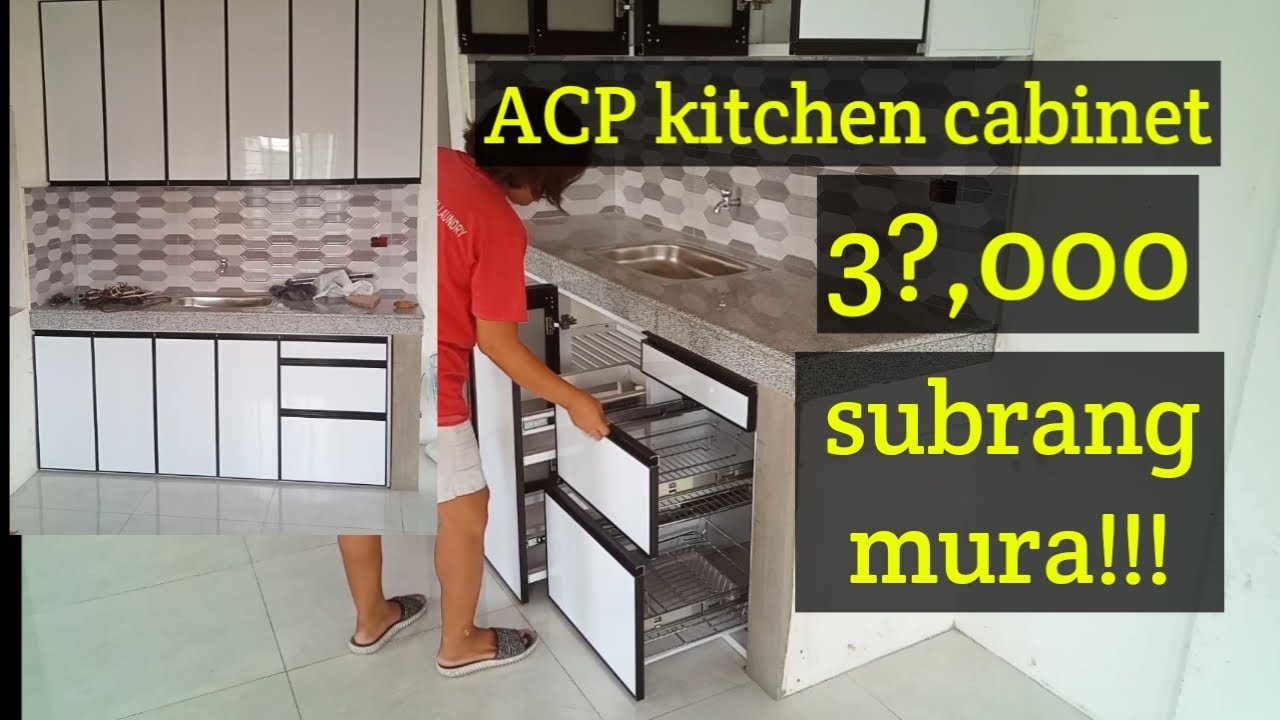 Acp kitchen cabinet and PinLight installation - YouTube