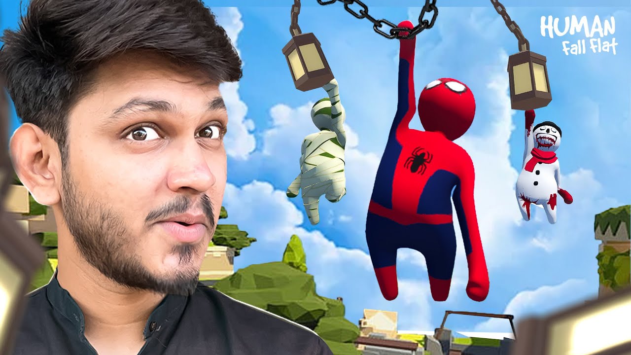 Human Fall Flat - Too much fun in Dockyard with @LostGriffin ...