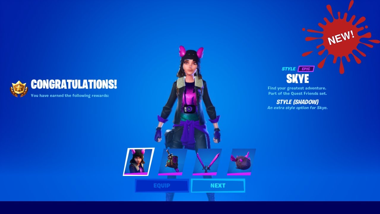 Find Shadow Ollie in Weeping woods challenge guide for New SKYE Outfit ...