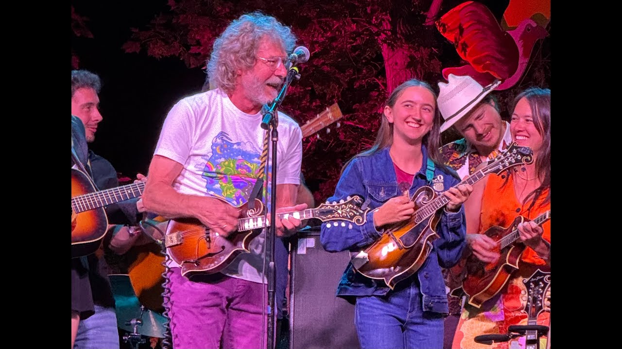 Cluster-Pluck with Sam Bush at Rockygrass 2025 - YouTube