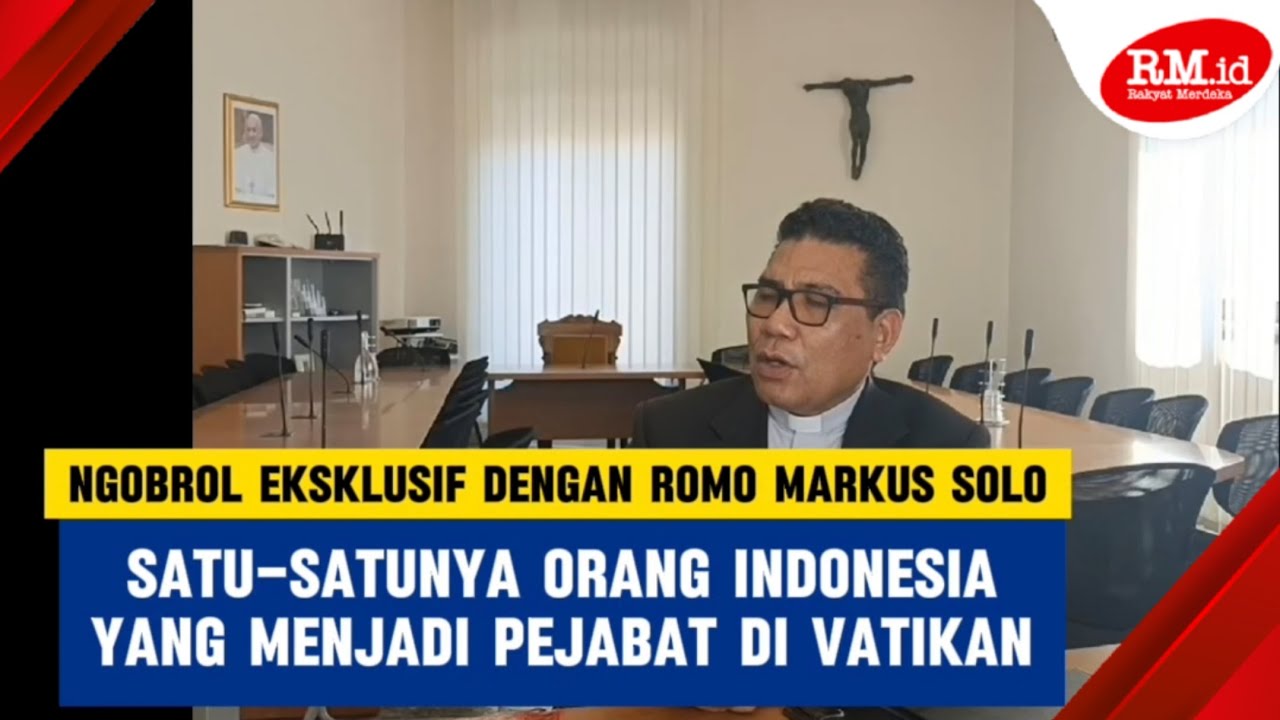 Romo Markus Solo, Satu-satunya Orang Indonesia Yang Menjadi Pejabat Di ...