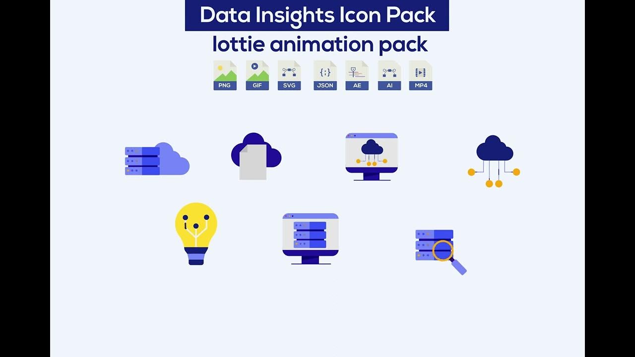 Data Insights animated icon - YouTube