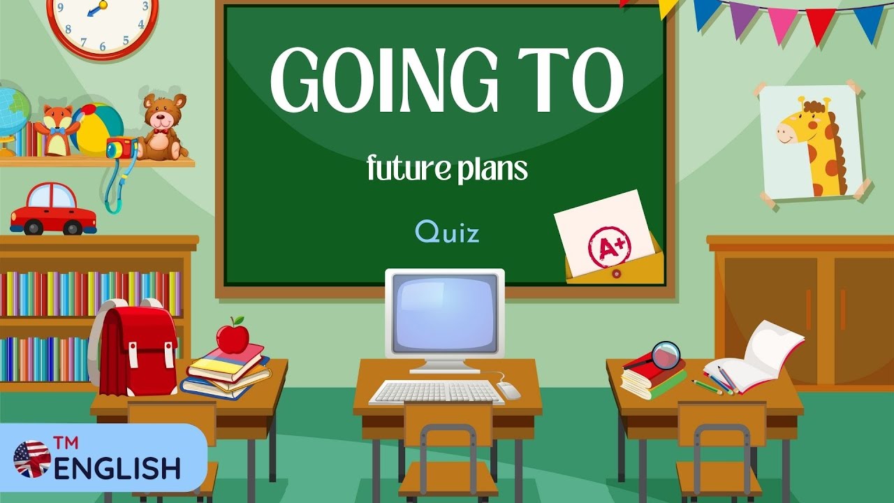 Going to For Future Plans Quiz | Beginner Level English Grammar for ESL ...