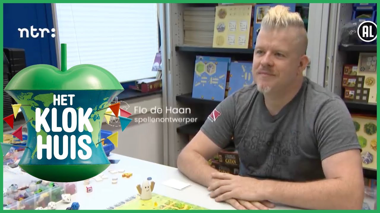 HET KLOKHUIS - Hoe bedenk je een bordspel - interview Flo de Haan ...