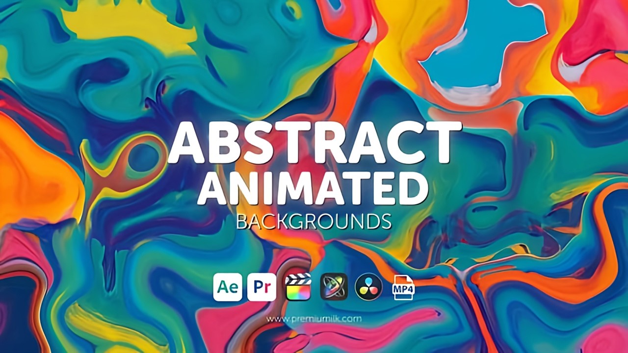 Abstract Background Animation - After Effects Template - YouTube