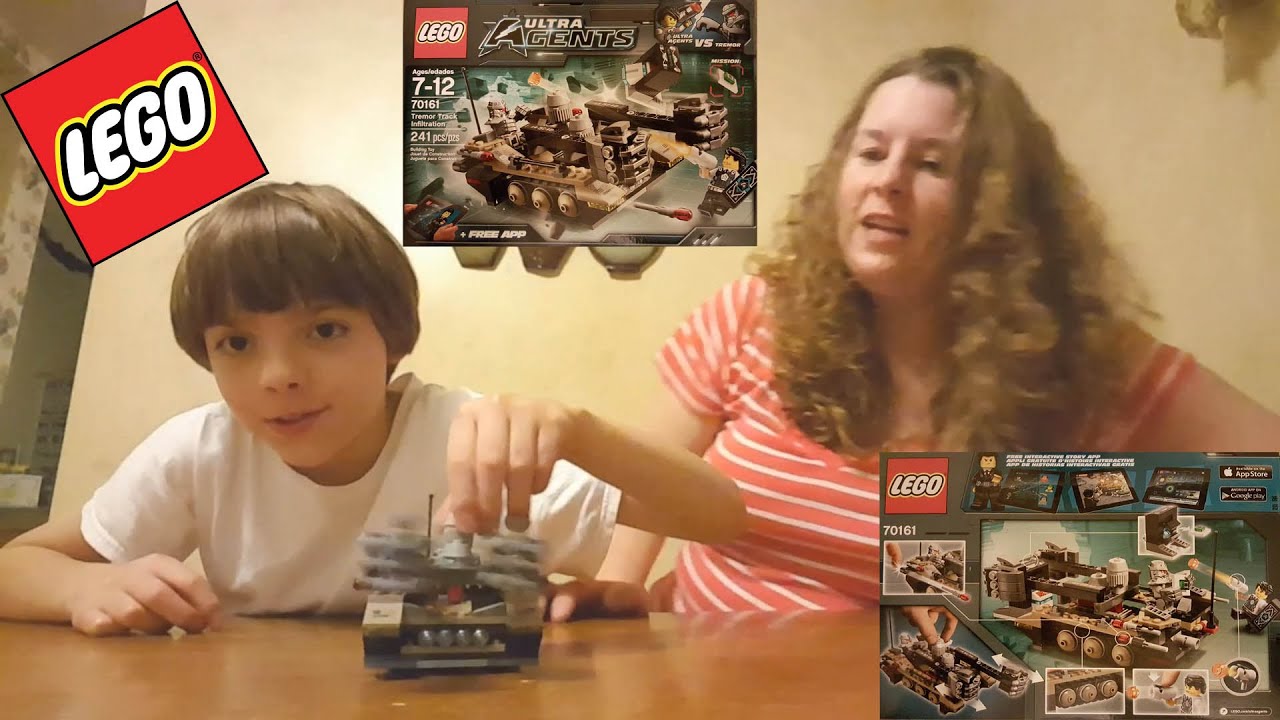 LEGO Ultra Agents Tremor Track Infiltration Unboxing - YouTube