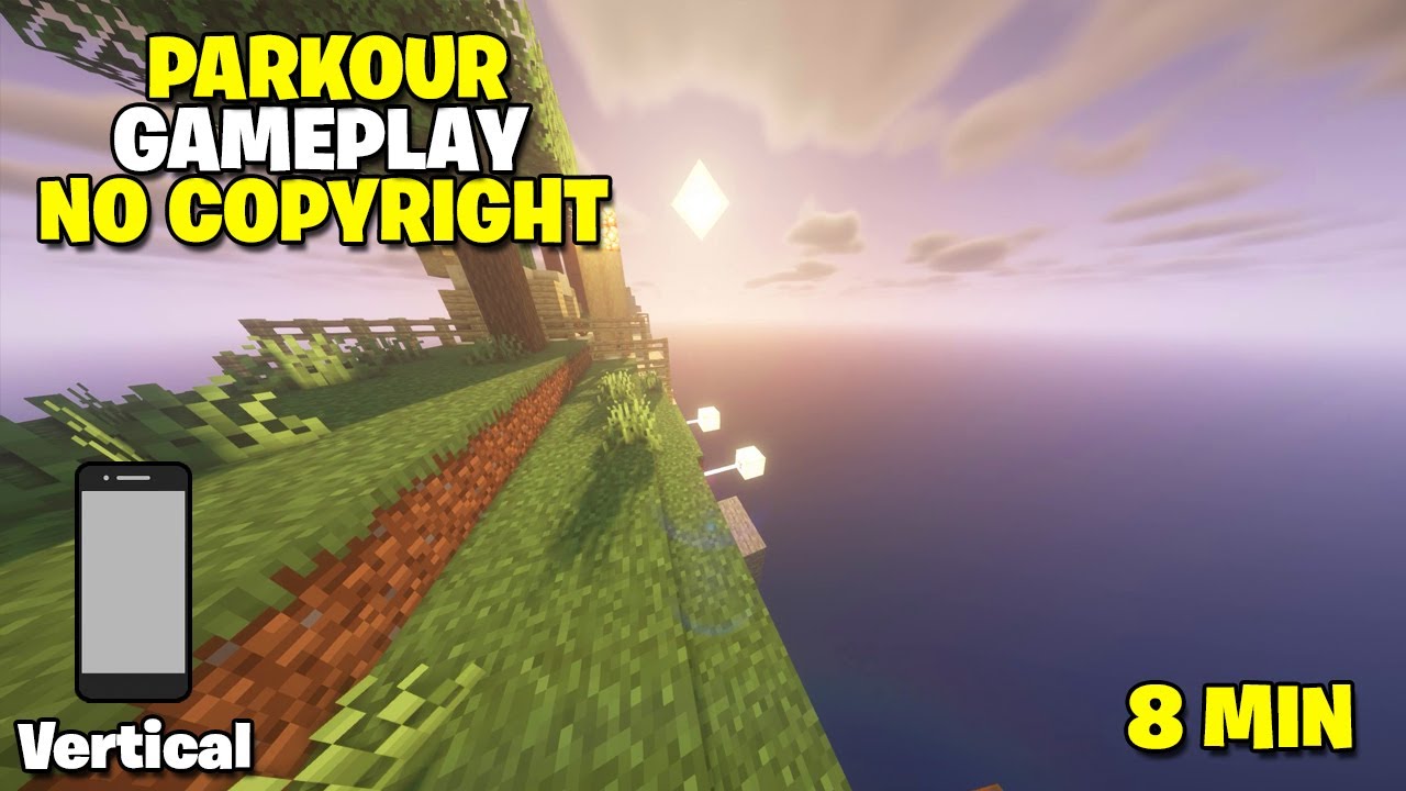 Minecraft Parkour Gameplay Vertical No Copyright 17 Youtube