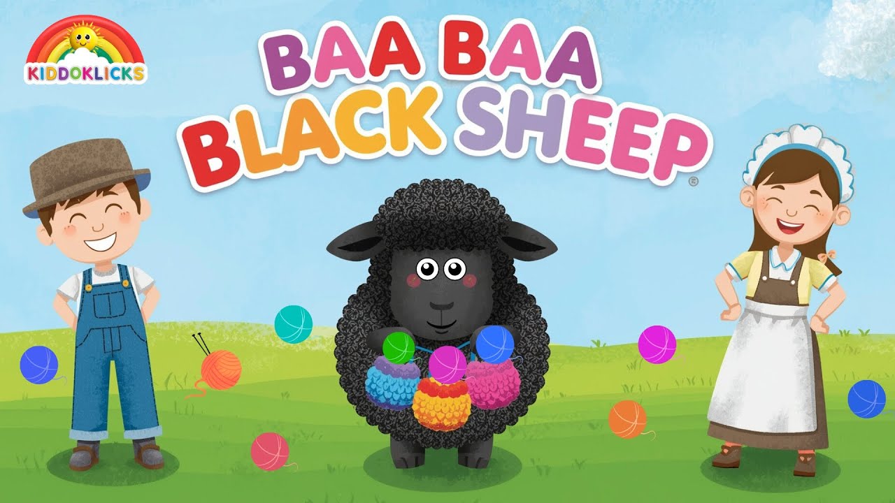 Baa Baa Black Sheep | Baby Songs & Nursery Rhymes | Kids Song ...