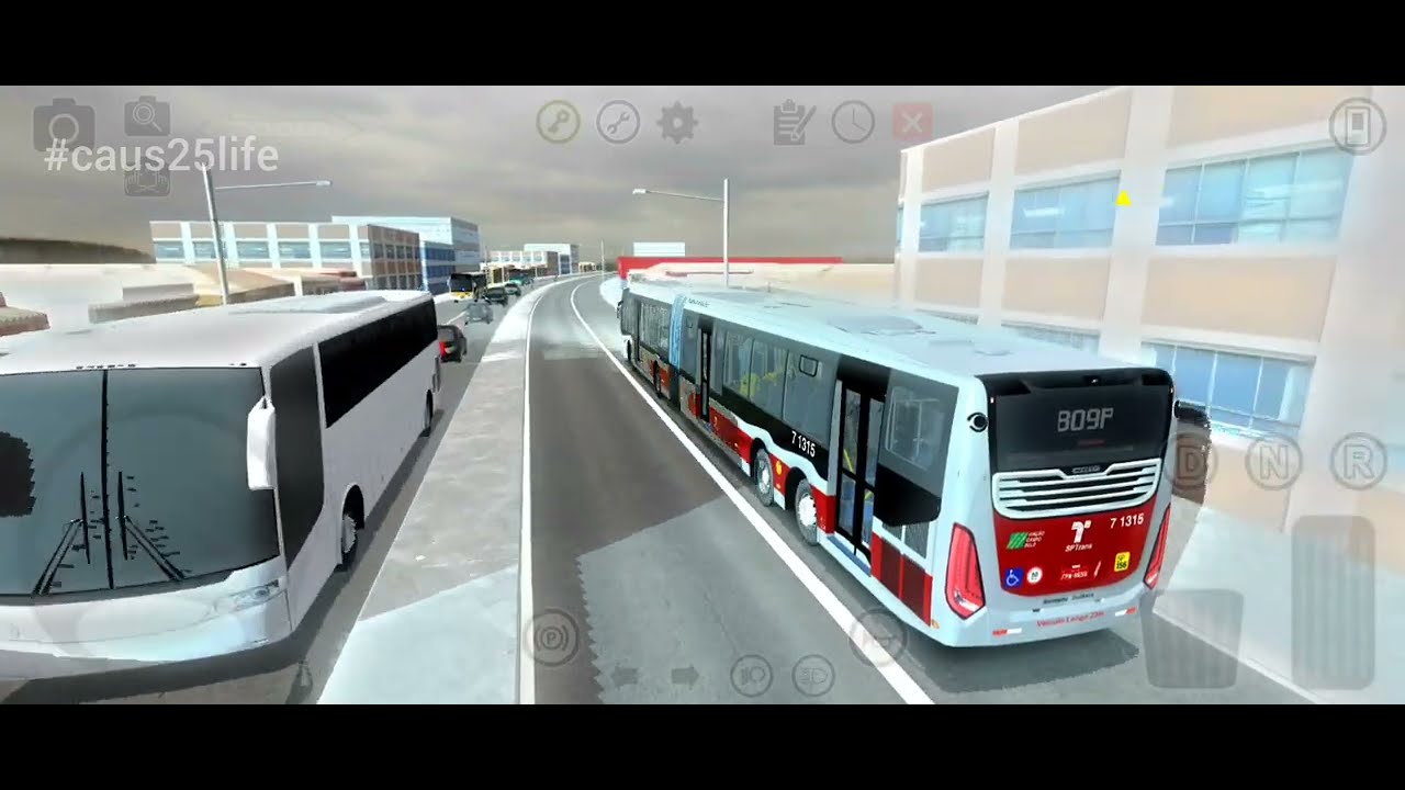 Proton Bus Simulator | Mapa Projeto SP - Linha 809P-10 | Com Caio ...