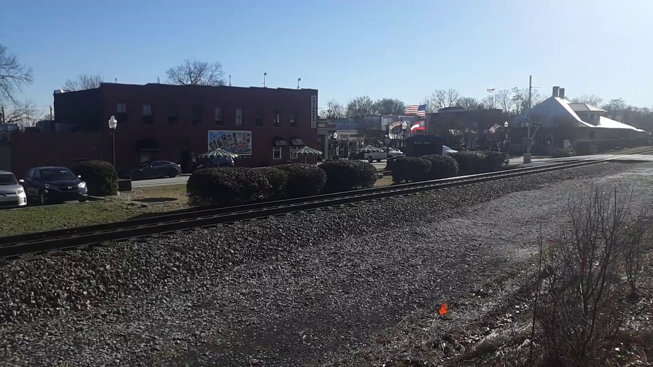 NS P52 NB with NS 6167 OLS SD40-2 and NS 3212 SD40-2 - YouTube