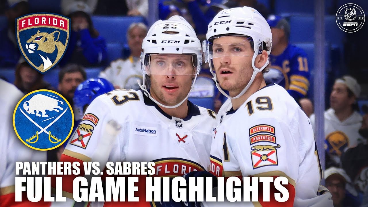 Florida Panthers vs. Buffalo Sabres | Full Game Highlights | ESPN NHL ...