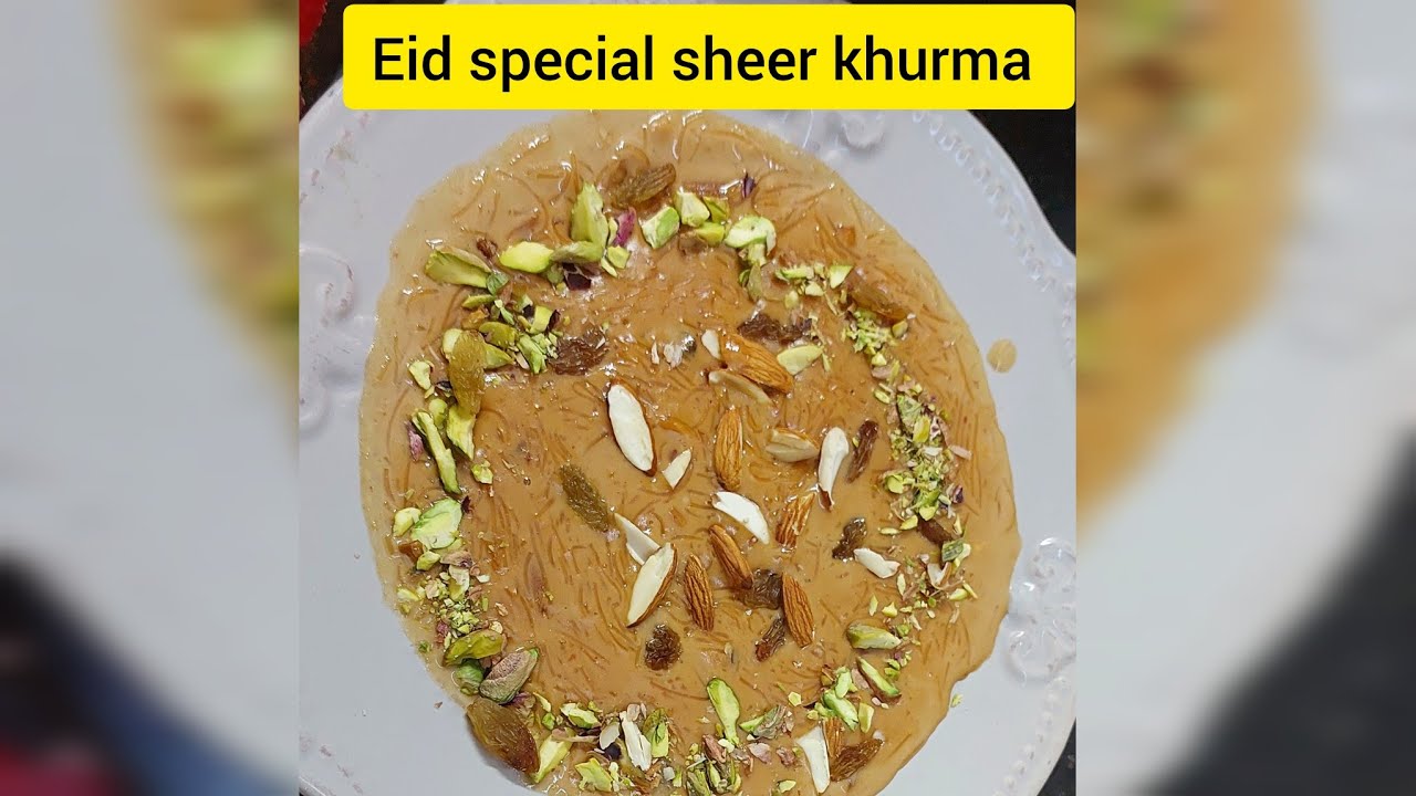 Sheer khurma easy recipe/sheer khurma eid special simple easy recipe by ...