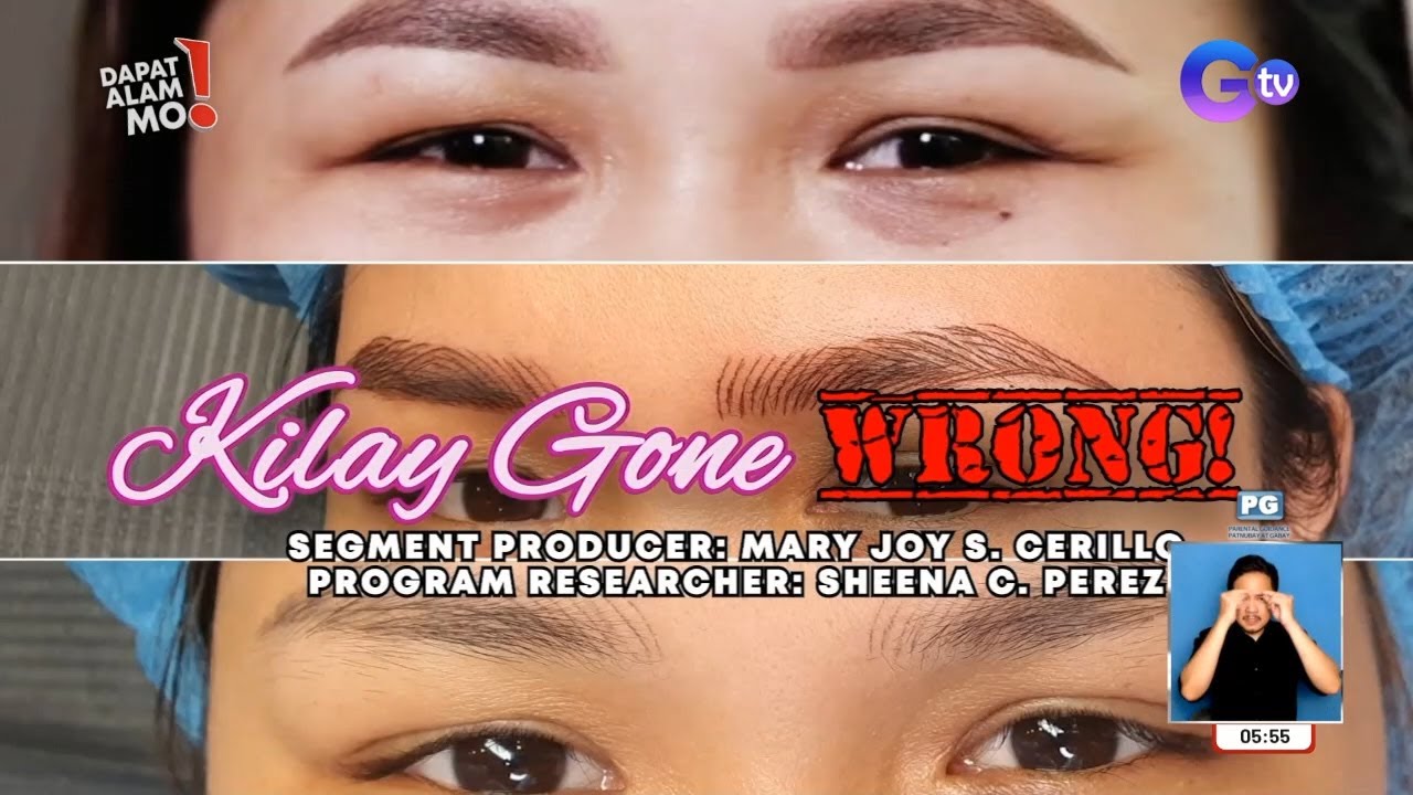 Kilay gone wrong?! | Dapat Alam Mo - YouTube